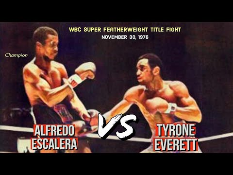 Alfredo "El Salsero" Escalera 🇵🇷 vs 🇺🇲 Tyrone Everett - YouTube