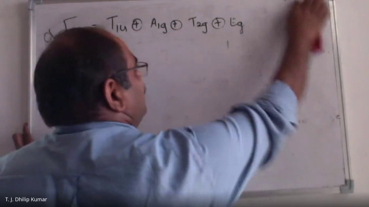Chemical Applications of Group Theory: Lecture 15 - YouTube