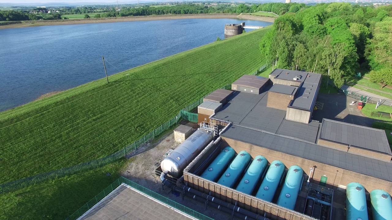 Heaton park reservoir with a drone in 4k 03 - YouTube