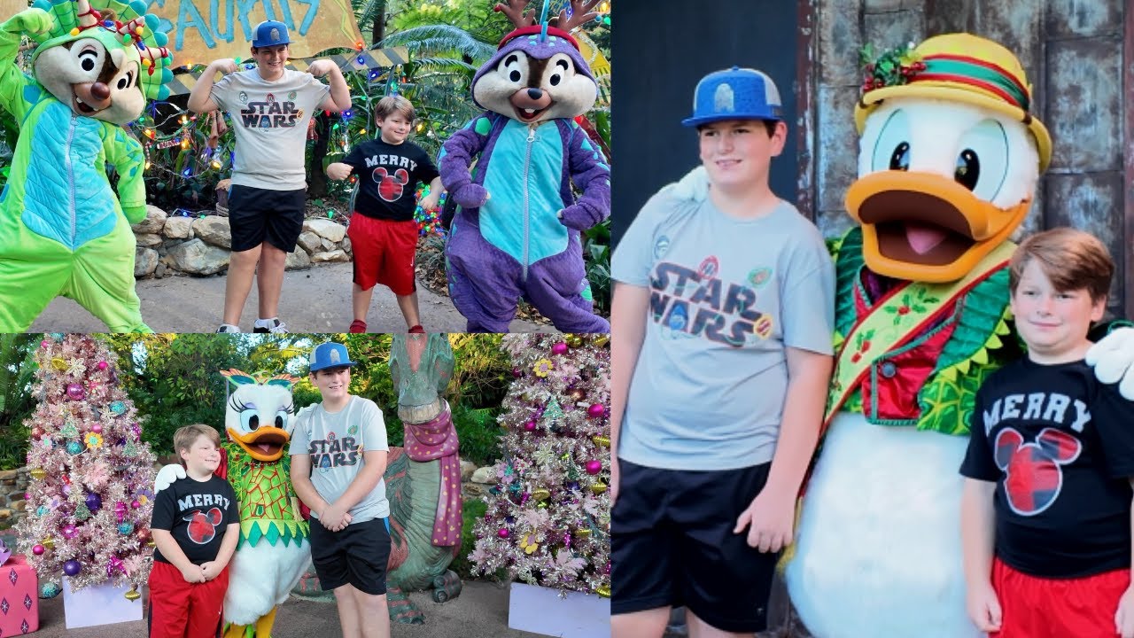Animal Kingdom & EPCOT Disney World Day 76 Donald Duck Daisy Chip N ...