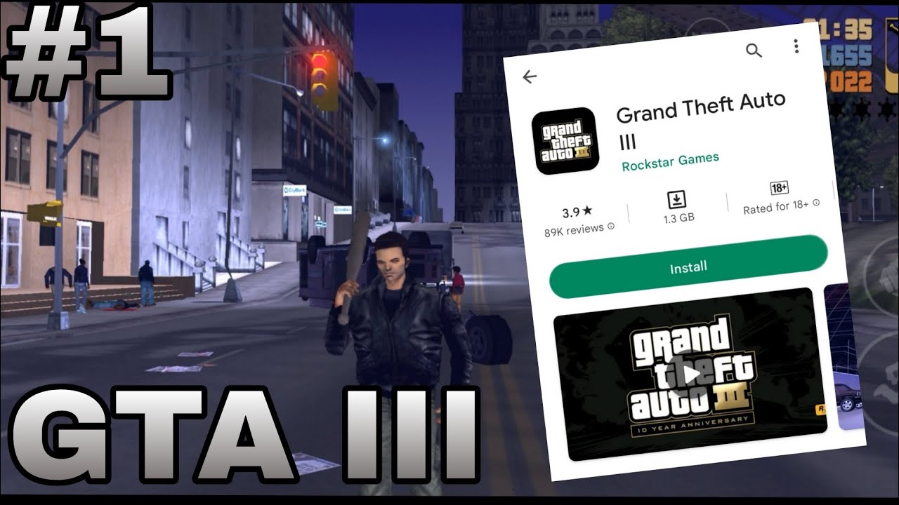 Grand Theft Auto 3 GTA 3 Android Gameplay GTA 3 episode 1 Android Game ...