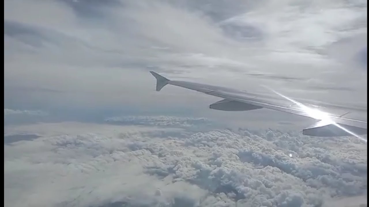 AIRPLANE WINDOW VIEW|MANILA TO SILAY BACOLOD|Vacation 2023# ...