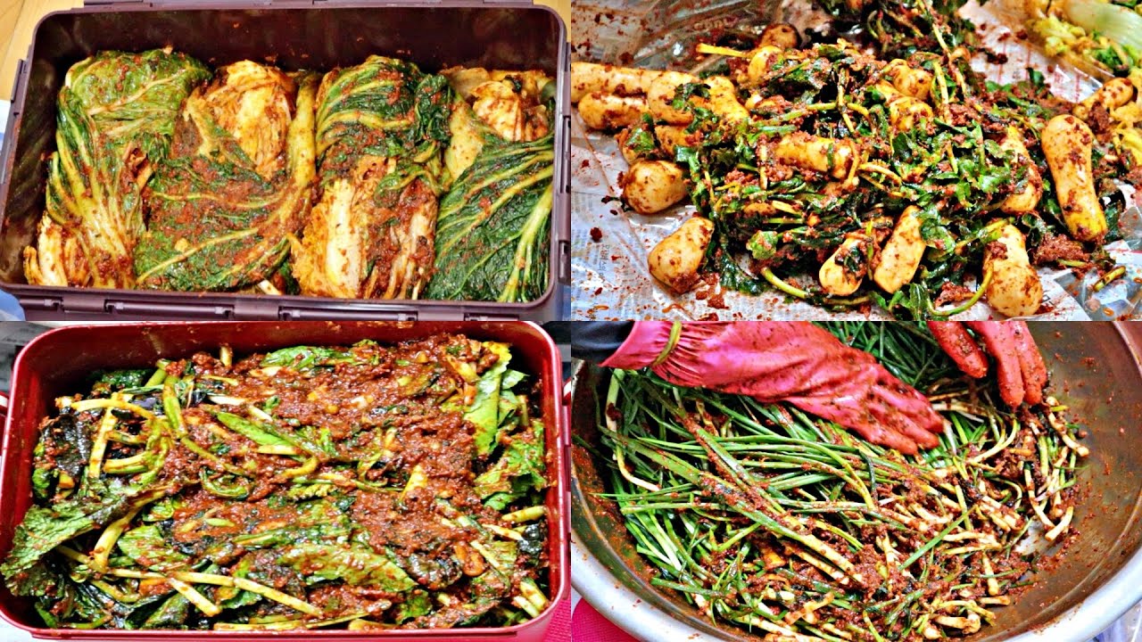 Kimjang (김장): Kimjang Kimchi Recipe (김장김치만들기) - YouTube