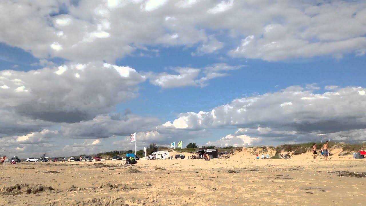 Mellbystrand beach - YouTube