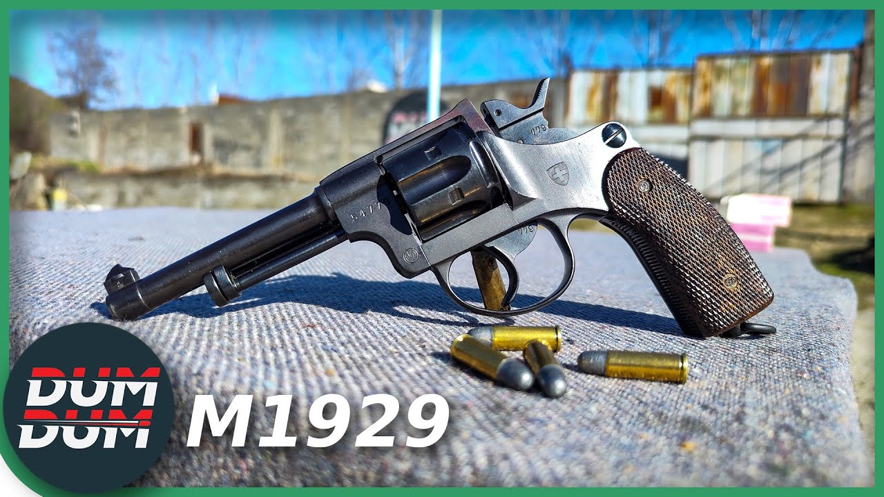 Švajcarski revolver M1929, maler za malerom :) - YouTube