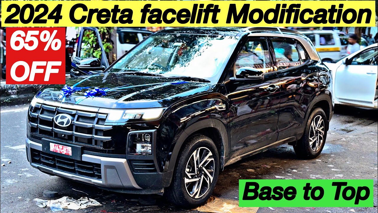 2024 Creta facelift Base Model Modification with Lowest Price| Base to ...