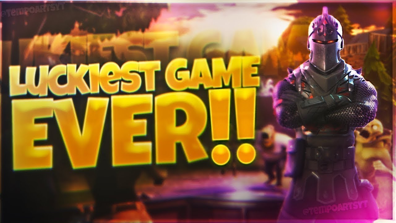Luckiest Game Ever - Fortnite Battle Royale Gameplay (Cripper09&Cookie ...