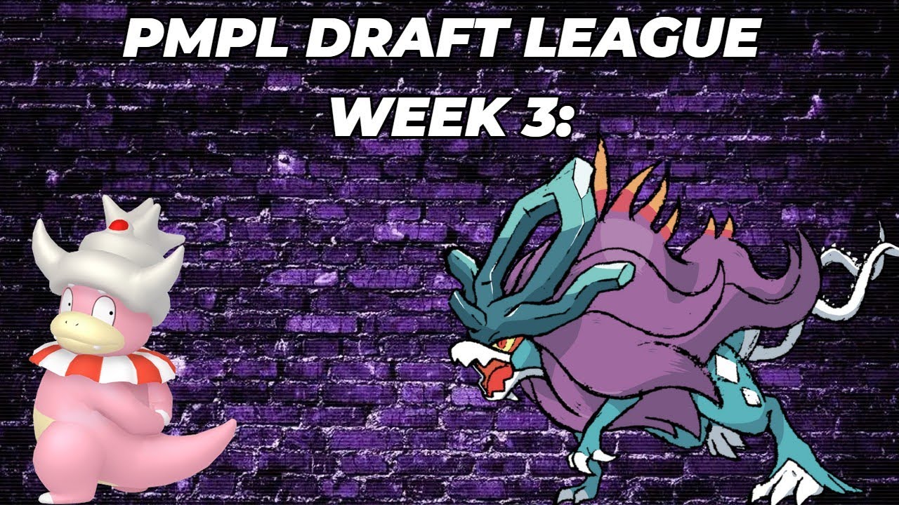 CHILLY RECEPTION SLOWKING IS A GOD!?!? | PMPL Pokémon Draft League Week ...