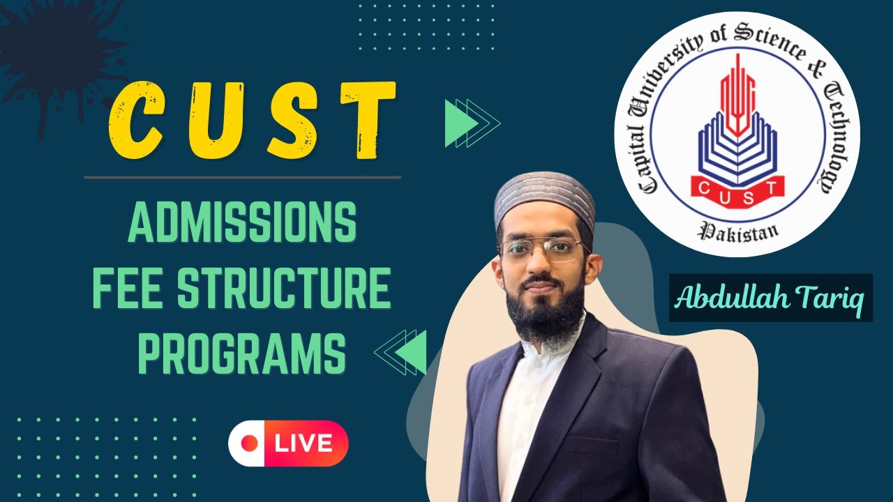 CUST talk with Saif | Abdullah Tariq Live - YouTube