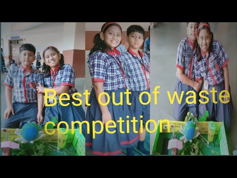 Best out of waste...... competition - YouTube