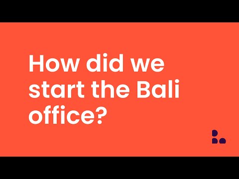 The origin story of the Luminary Bali office