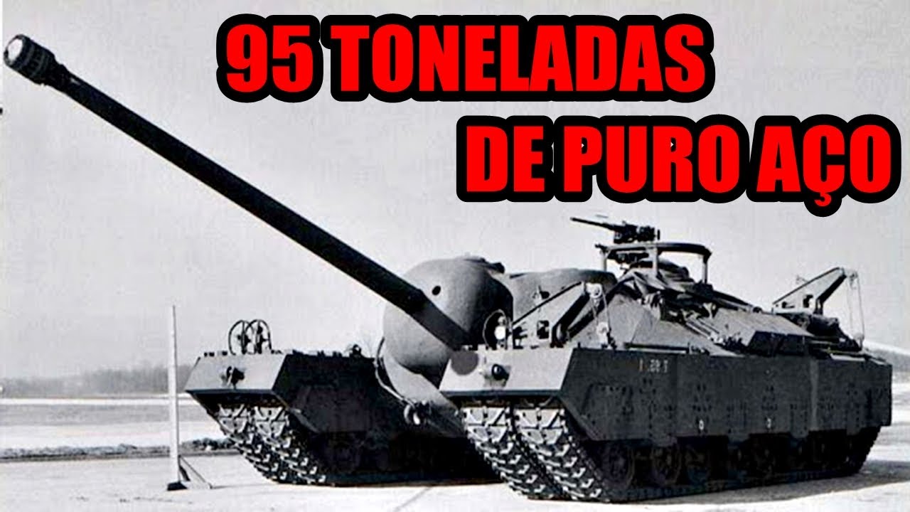 O Único TANQUE SUPER-PESADO americano de 95 toneladas - Super Heavy Tank T28 - YouTube