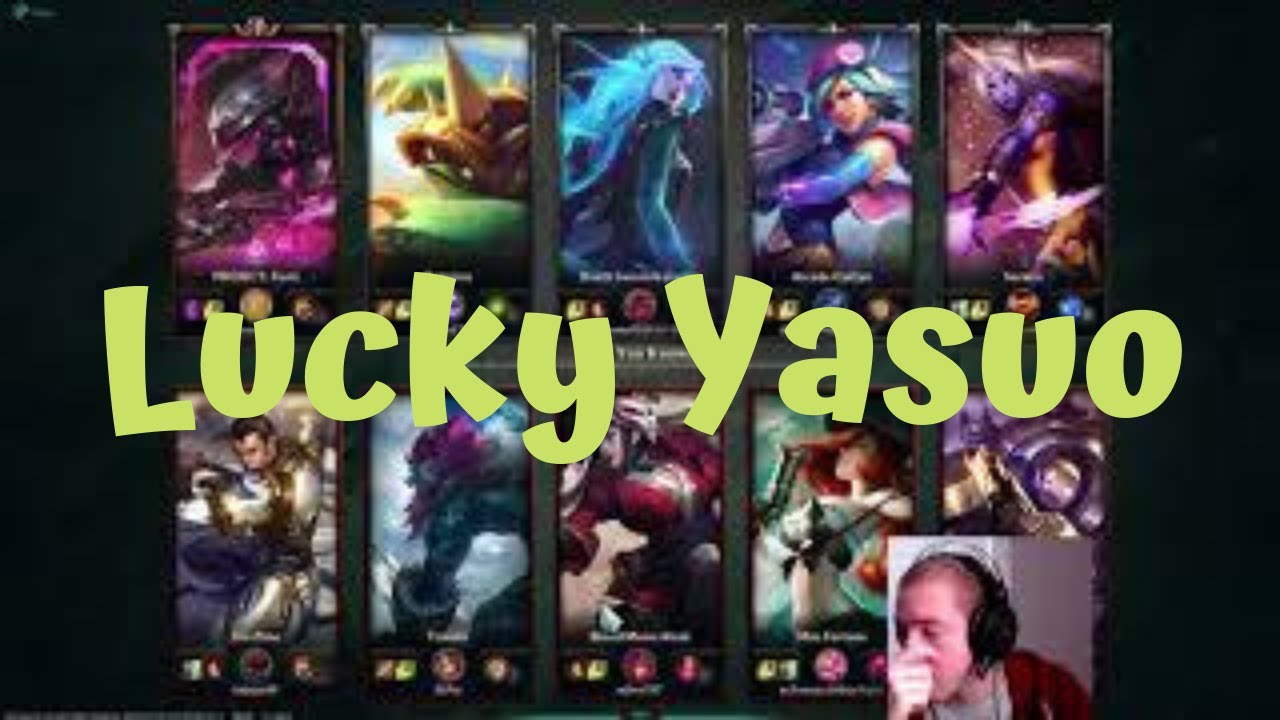 Lucky Yasuo - Soraka support, Ranked, Bot lane - YouTube