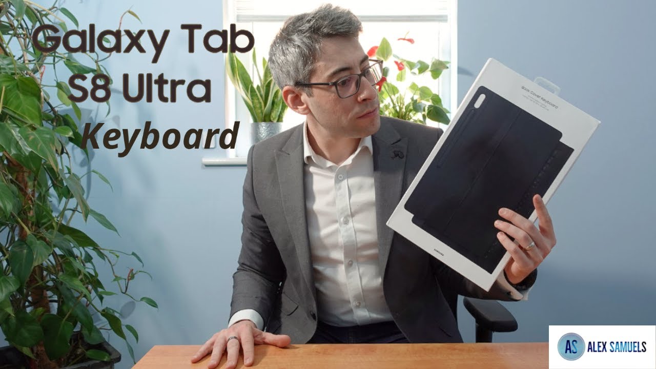 Samsung Tab s8 Ultra keyboard cover unboxing and initial impressions ...
