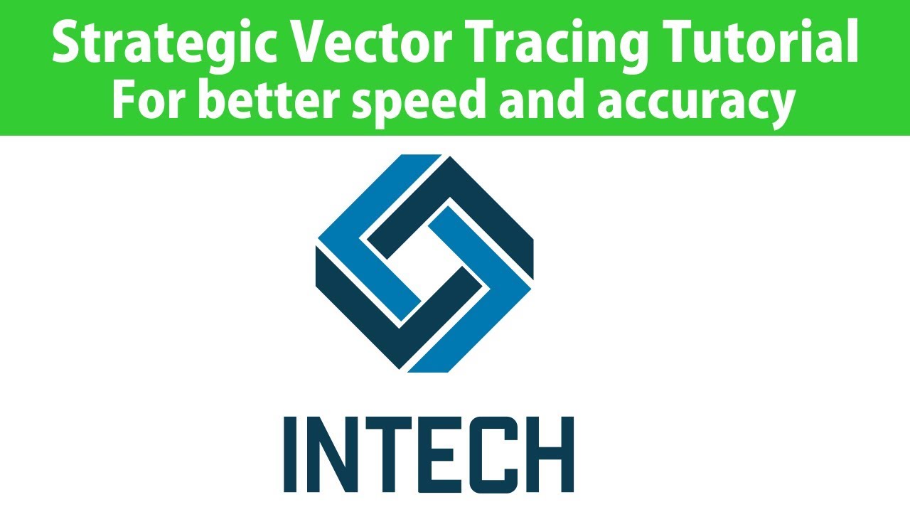 CorelDRAW tutorial strategic vector tracing - YouTube