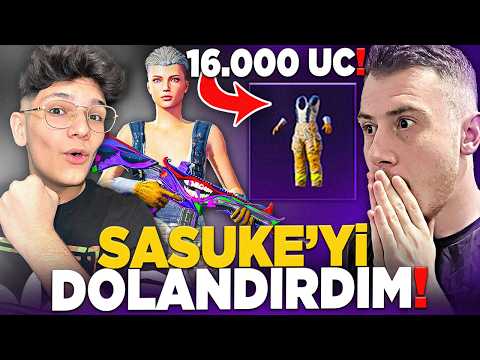 OHA ! SASUKE'Yİ DOLANDIRIP BUG'LU SANDIKTAN İTFAİYECİ SETİ ÇIKARTTIM| PUBG Mobile
