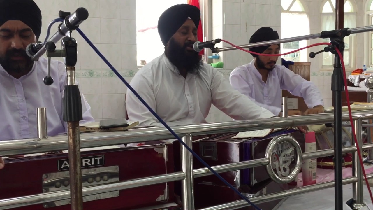 Myitkyina sikh temple ragi jatha - YouTube