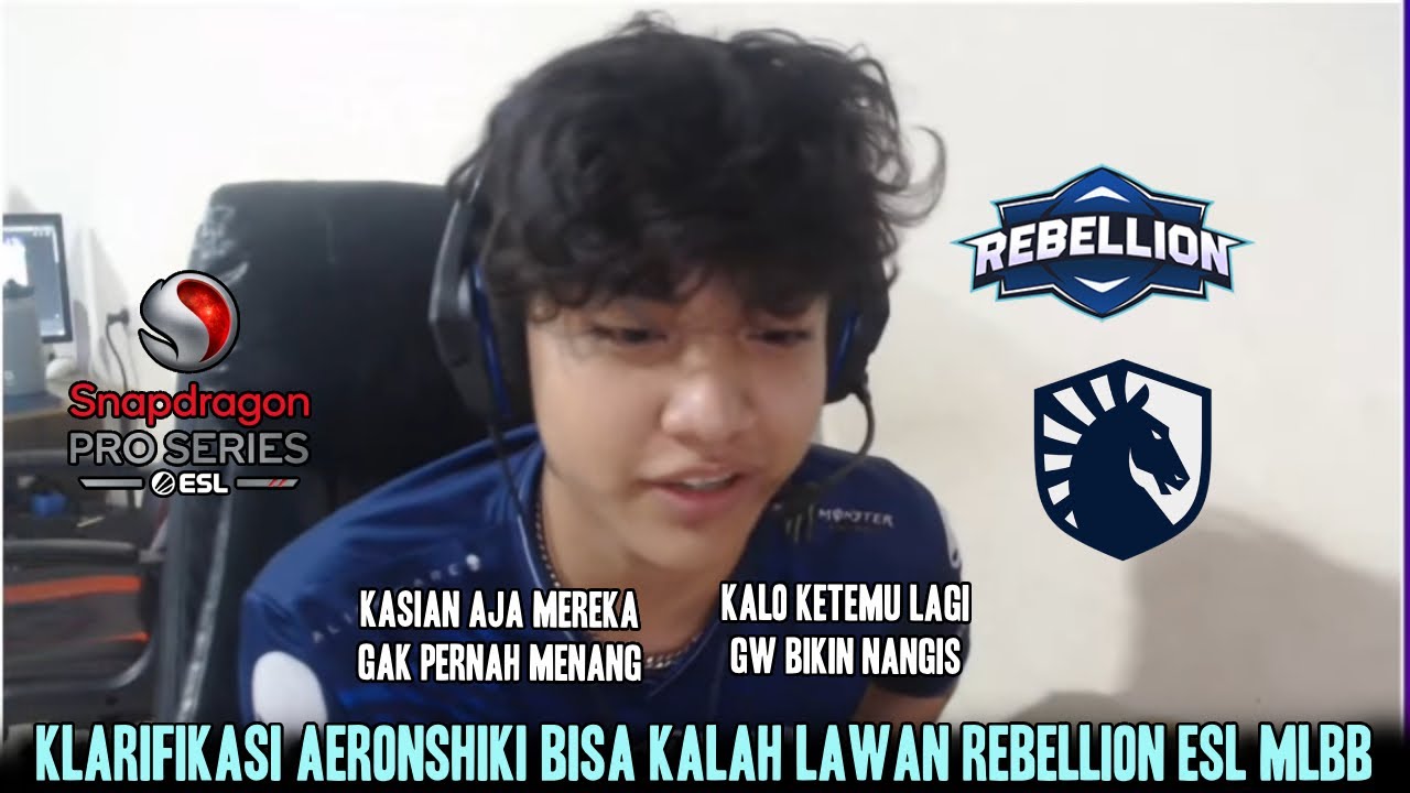 AERONSHIKI CUMA KASIAN SAMA RBL.. | INTERVIEW PANAS AERONSHIKI ESL MLBB ...