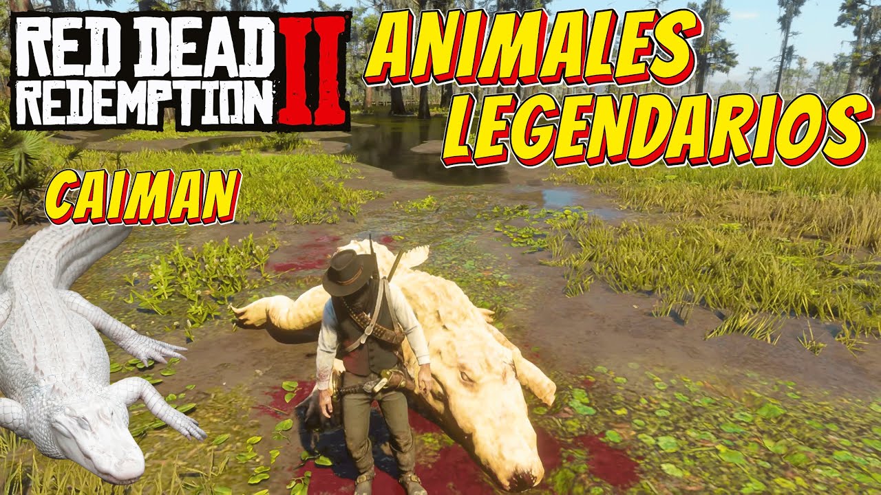 ¡ANIMALES LEGENDARIOS! 🐊🥵 RDR2 con MODS | RoyetexGamer - YouTube