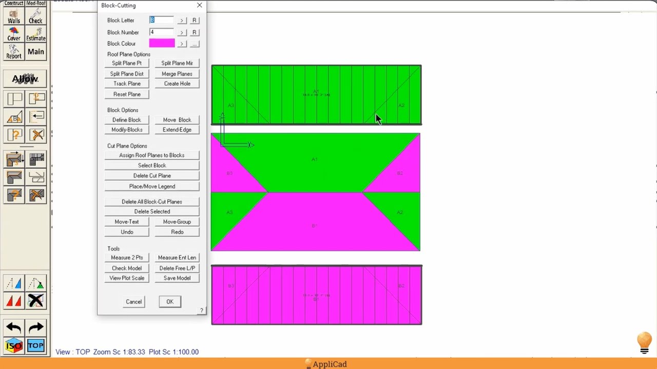 Getting to Know the Block-Cut Feature for Metal Roofing – AppliCad Roof ...