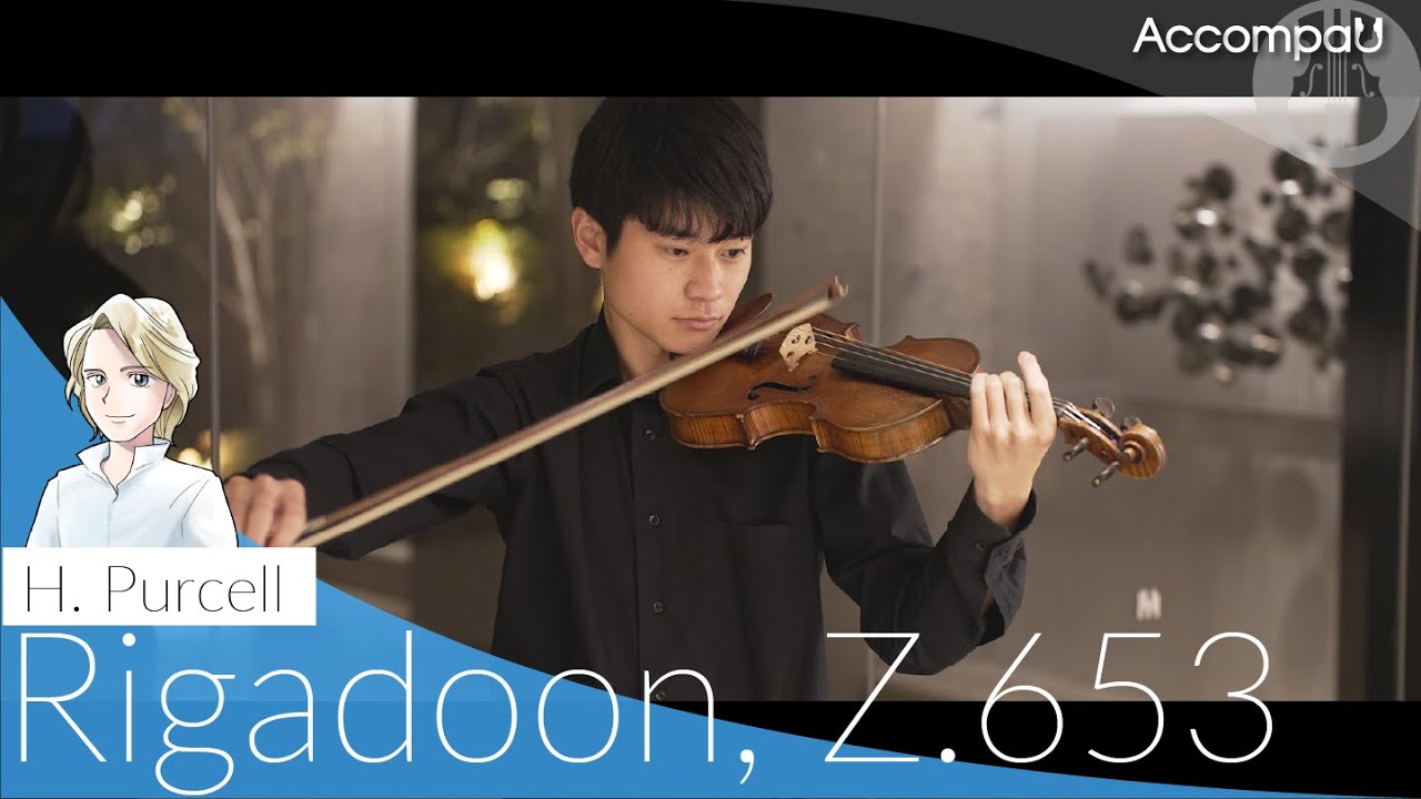Rigadoon, Z.653 | H. Purcell【Recital Version】 - YouTube