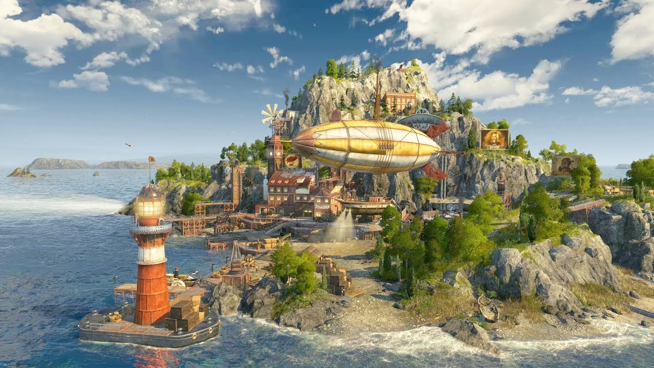 Anno 1800 Dlc Ep 3 New Airship And Island Sunken Quests Anno 1800 Sunken Treasure Dlc