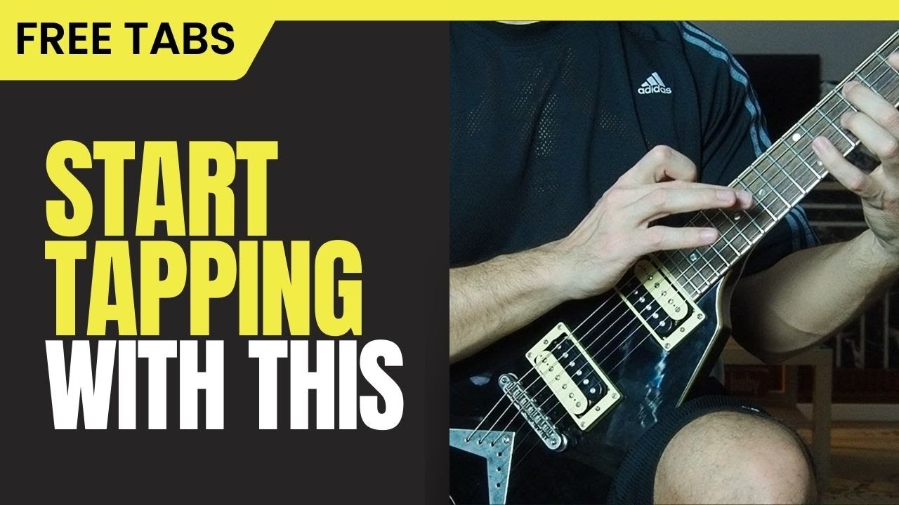 Guitar Lessons - Tapping And Legato Exercise (Free Tabs) #shred #legato ...