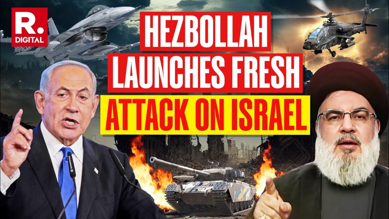 Hezbollah Launches Fresh Attack On Israel With Rockets, Emergency ...