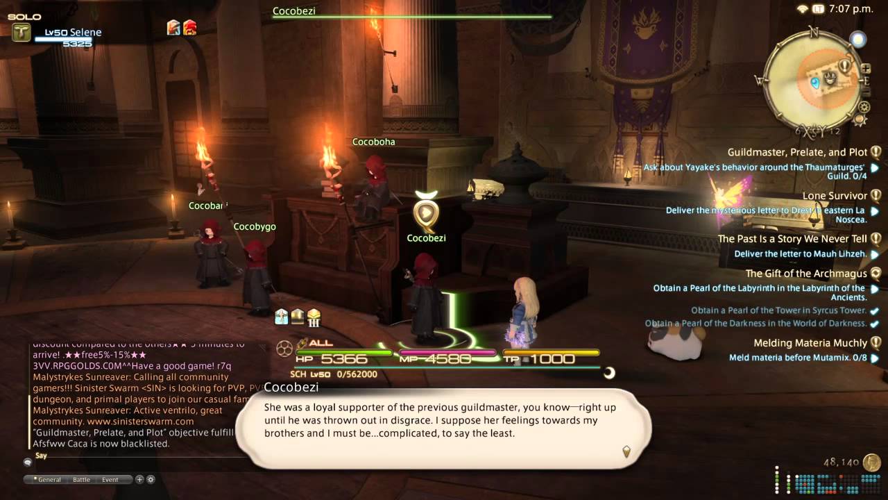 FFXIV - Letters to Lux Finale - 1 / 13 - YouTube
