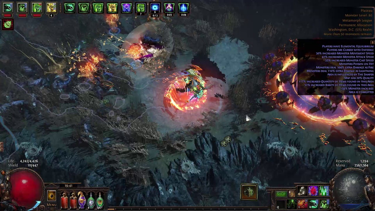 PoE Bladefall/Poison/Minion Hybrid Metamorph League - YouTube