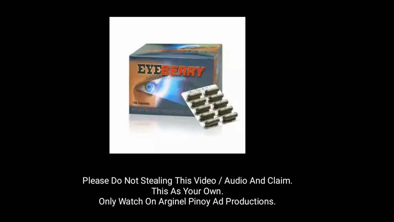 Eyeberry (40 Sec's) Radio Commercial Early Late 2010's - 2020's - YouTube