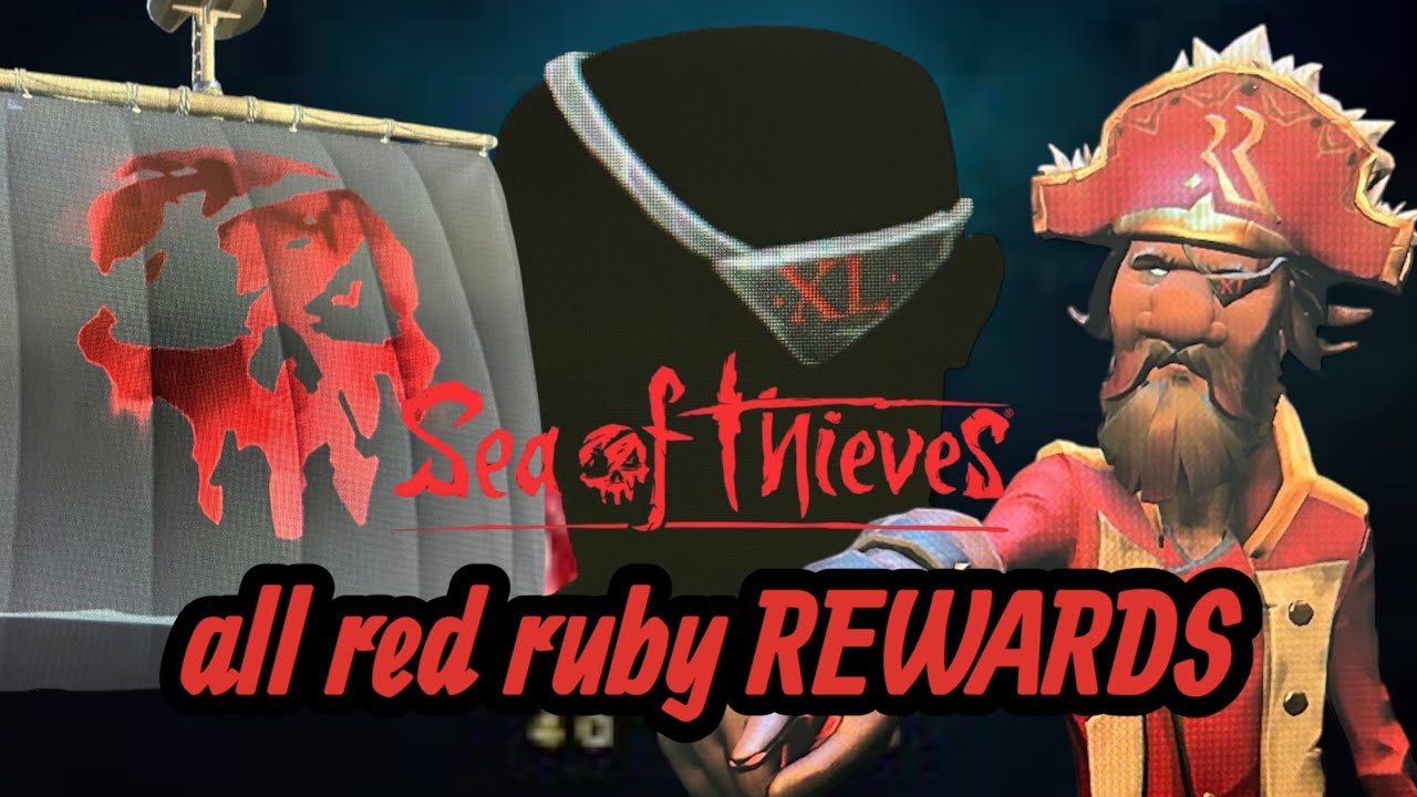 how to unlock red ruby hat in sea of thieves - YouTube