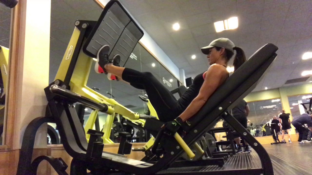 Leg Press Calf Raise - YouTube