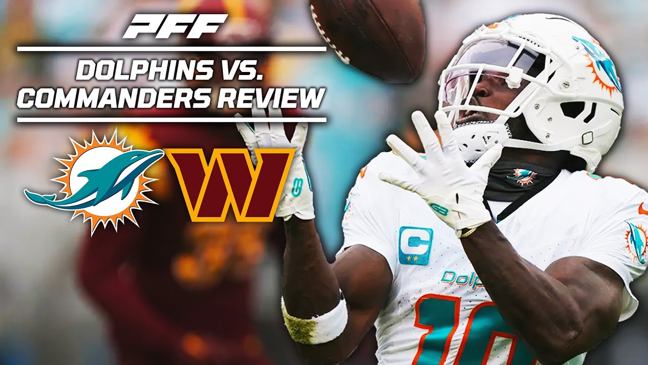 Dolphins vs Commanders Week 13 Game Review | PFF - YouTube