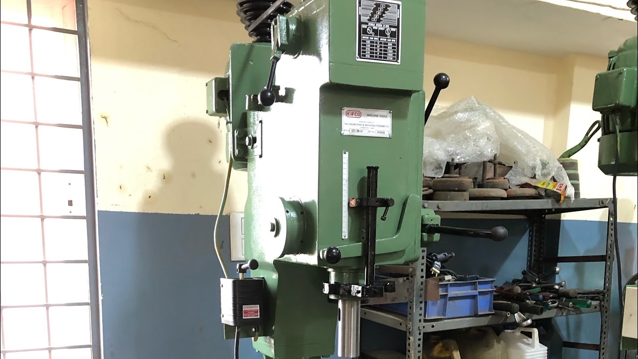 EIFCO pillar type drilling machine P25 #lathe#milling#grinding# ...