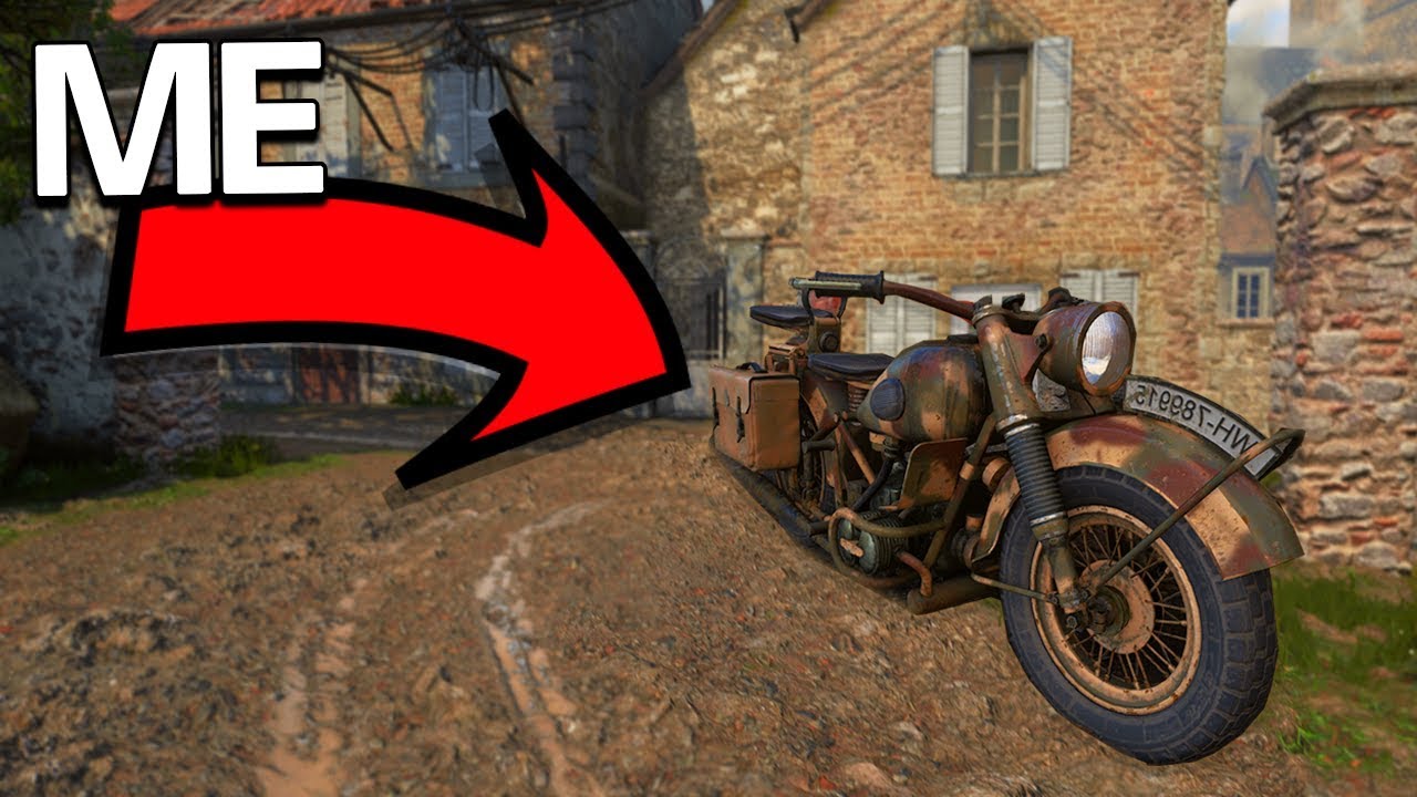 PLAYING COD WW2 AS A BIKE!! - Prop Hunt Funny Moments - YouTube