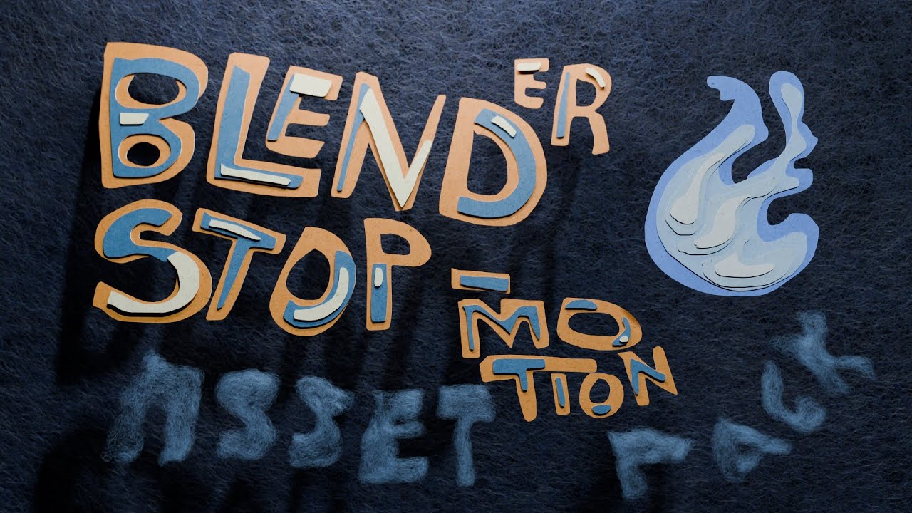 Blender 5 (Stop Motion Asset Pack WIP) - YouTube