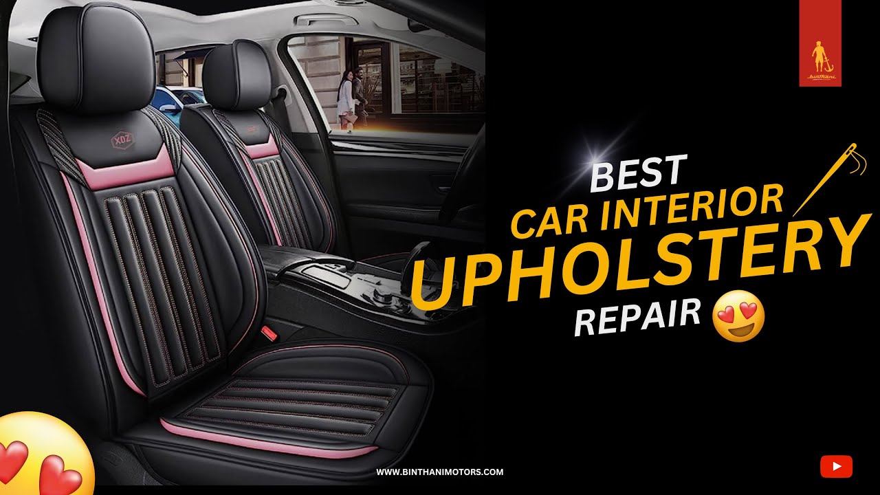 BEAUTIFUL CAR SEAT HEADREST DESIGN 😍 | BINTHANI MOTORS - YouTube
