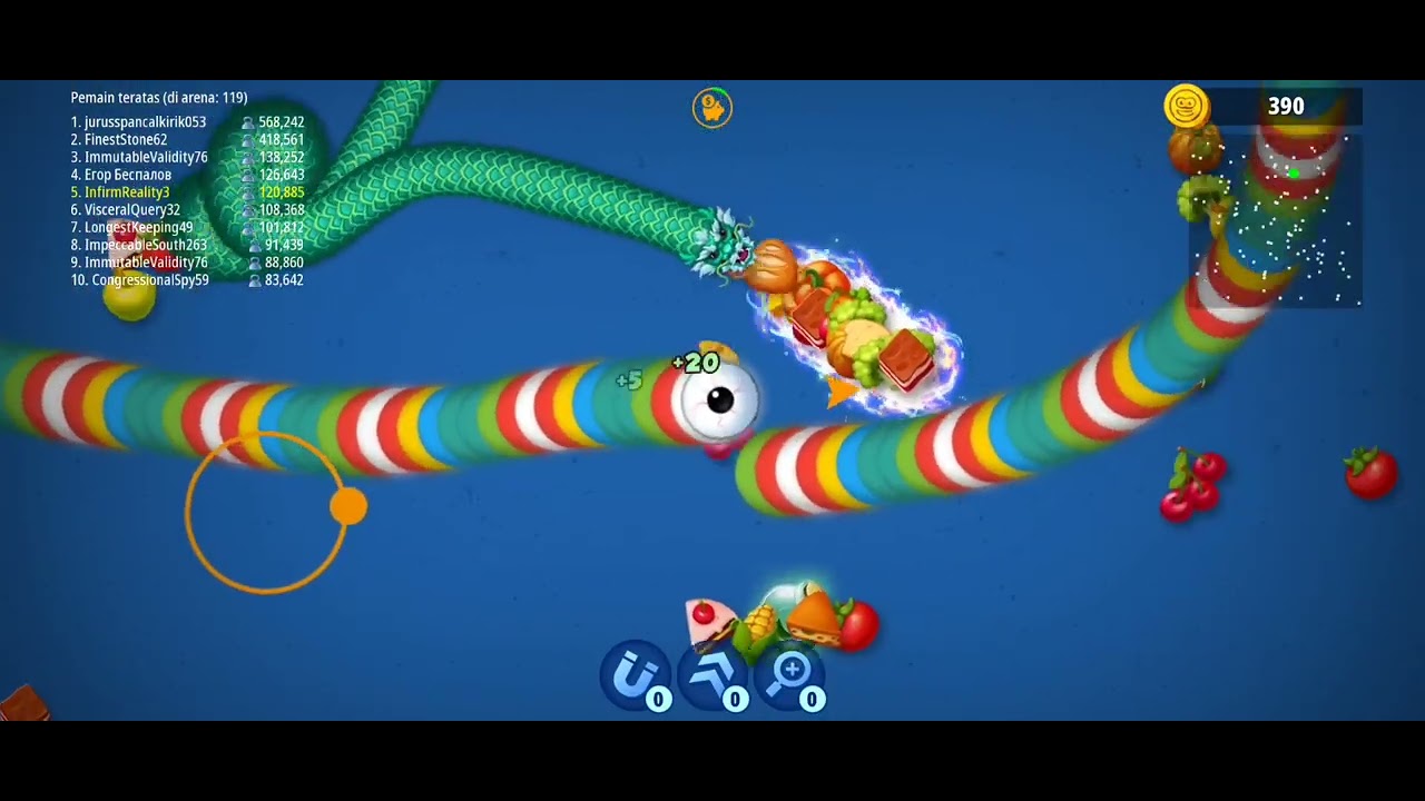 playing the snake game from childhood to becoming the top scorer||worms ...