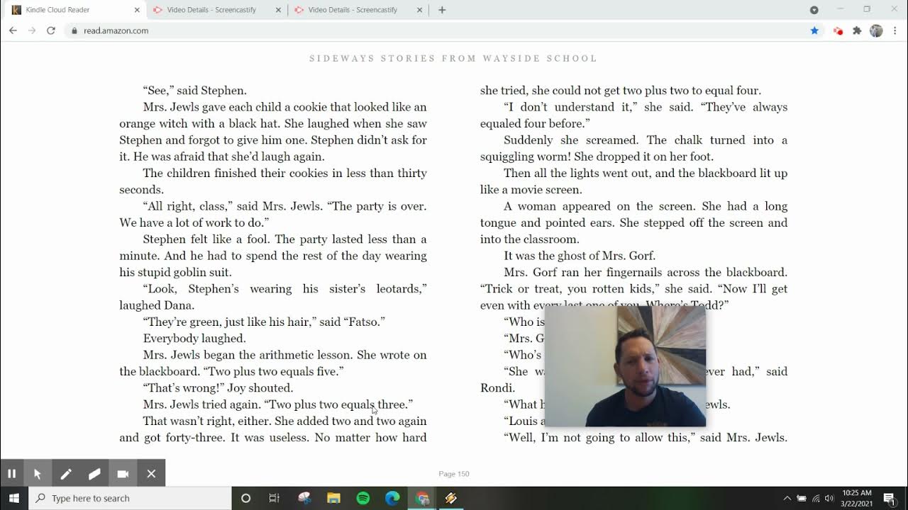 Sideways Stories From Wayside School - Chapter 29 - Stephen - YouTube