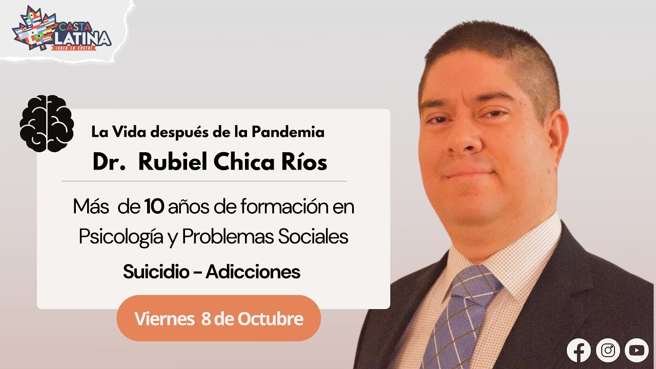 🇨🇦27. RUBIEL CHICA RIOS - Psicoterapeuta: Hablemos del suicidio, las ...