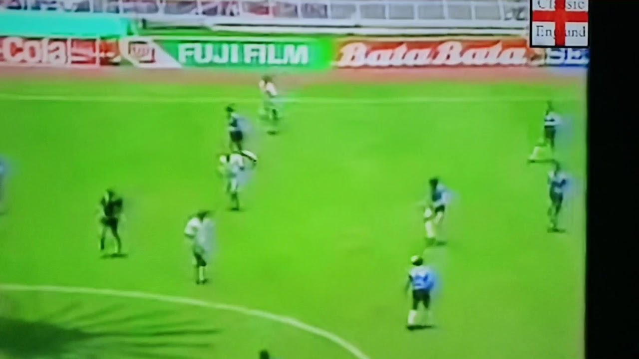 Maradona 'Hand of God' Goal 1986 World Cup - YouTube