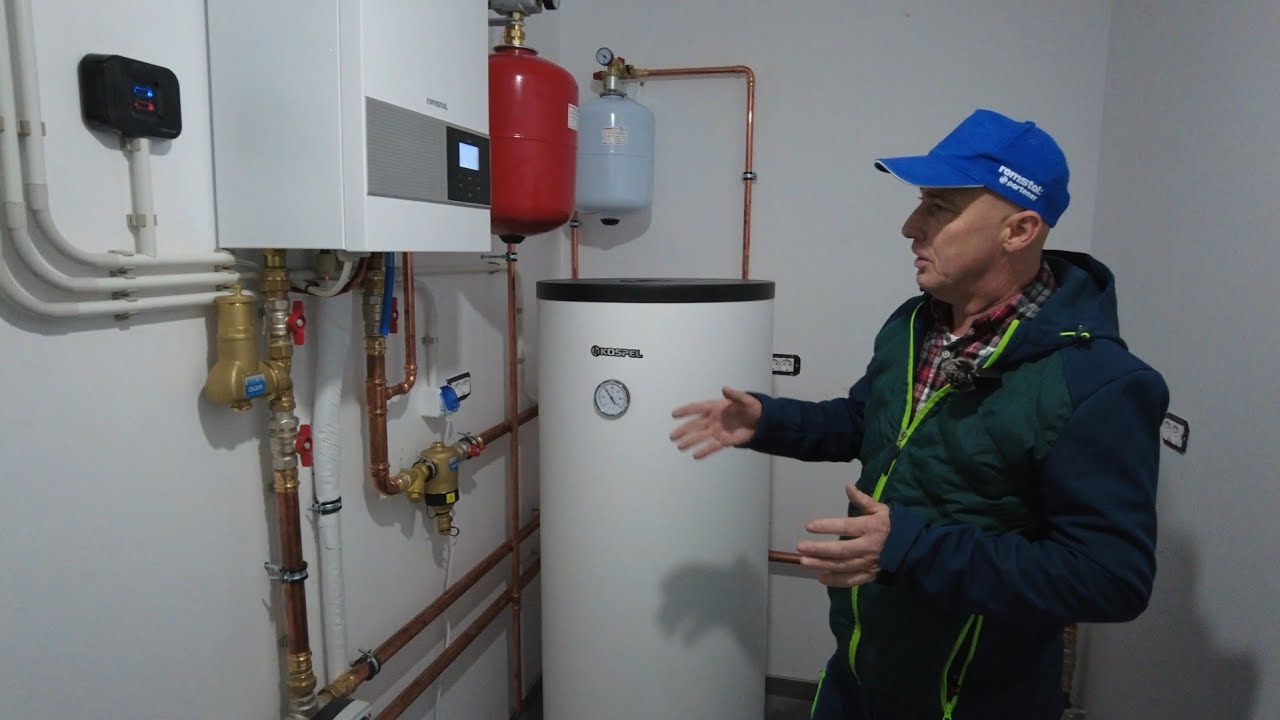 Pompa de caldura aer-apa Romstal Ecoheat by Midea, Hidrobox, incalzire ...