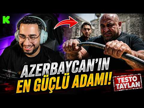 Eray, Azerbaycan’ın En Güçlü Adamını İzliyor! 😳💪
