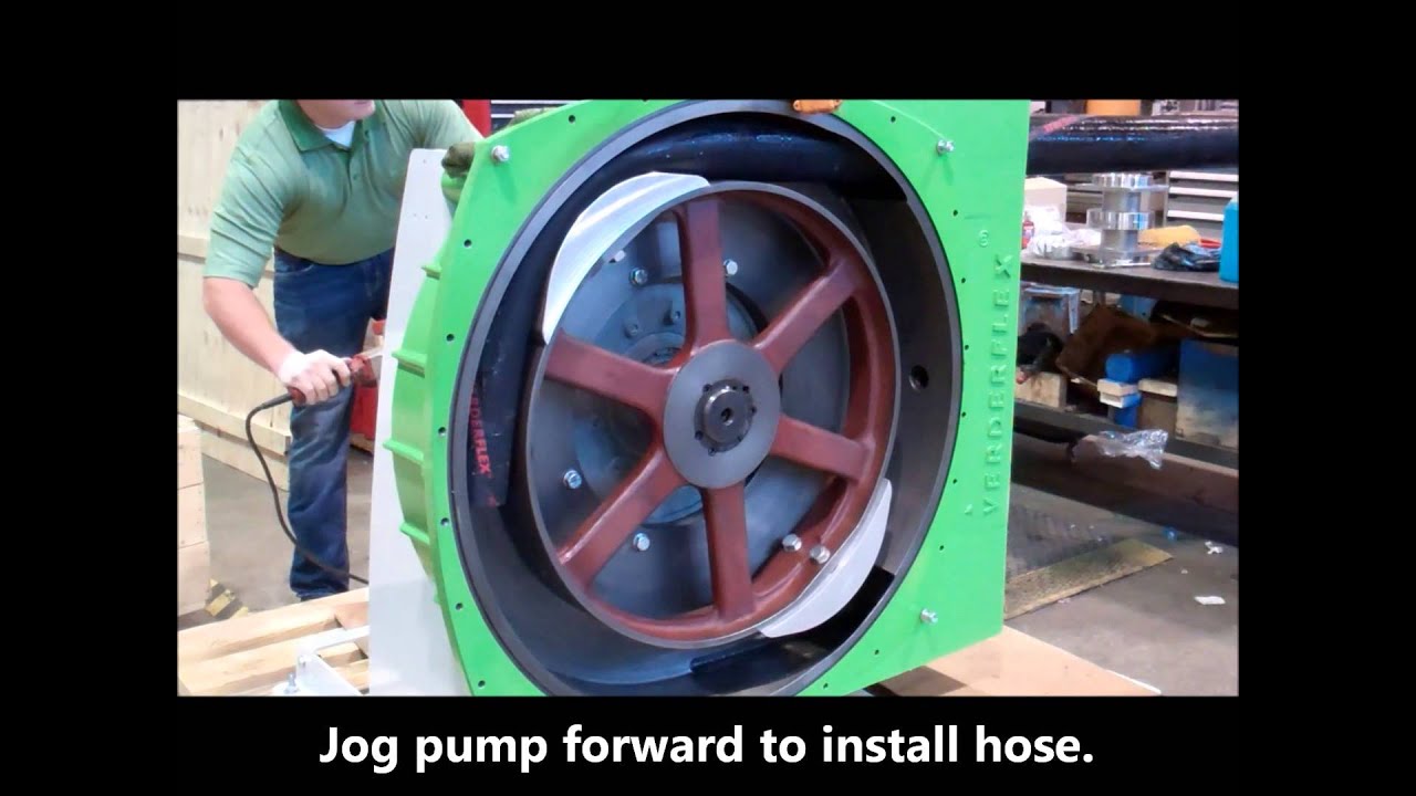 Verderflex VF-Series Hose Installation - YouTube