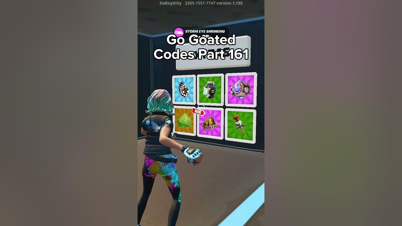 Go Goated Codes Part 161 🐐 - YouTube