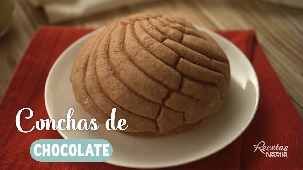Conchas blanco de chocolate y chocolate - YouTube