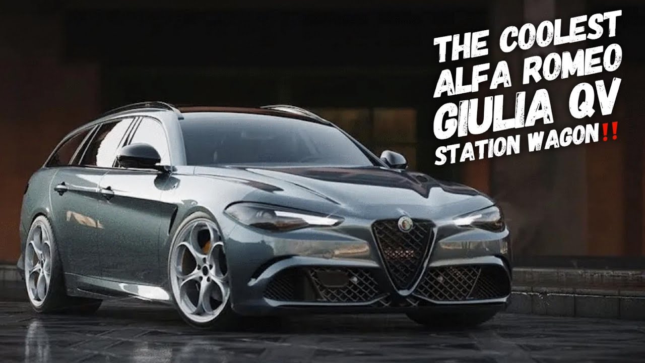 This Alfa Romeo Giulia Shooting Brake Makes Station Wagons Look Cool ...
