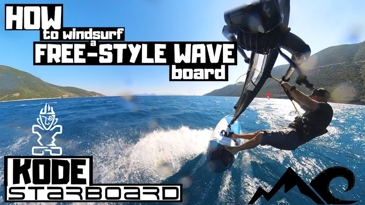 How to windsurf a KODE (free-style wave board) #insta360 #windsurf ...