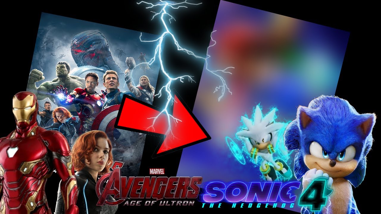 I TURNED AVENGERS AGE OF ULTRON INTO SONIC MOVIE 4 [ADIL PICSART KING ...